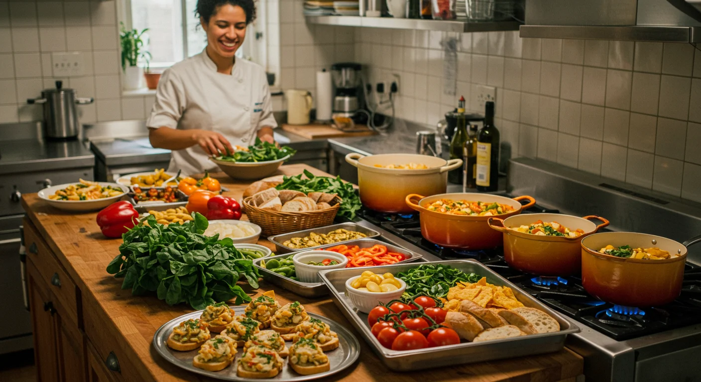 How to Cook Large-Scale Meals for a Big Group Without Stress