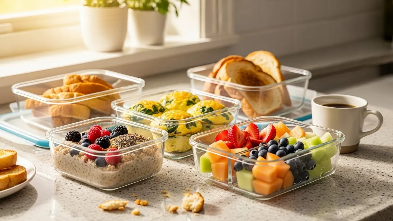 How to Make Breakfast Meal Prep for the Week