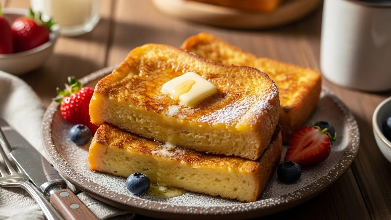 How to Make French Toast Golden and Custardy